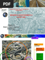 Highway Engineering I - Topic 6 - Intersections Interchanges | PDF | Interchange (Road ...