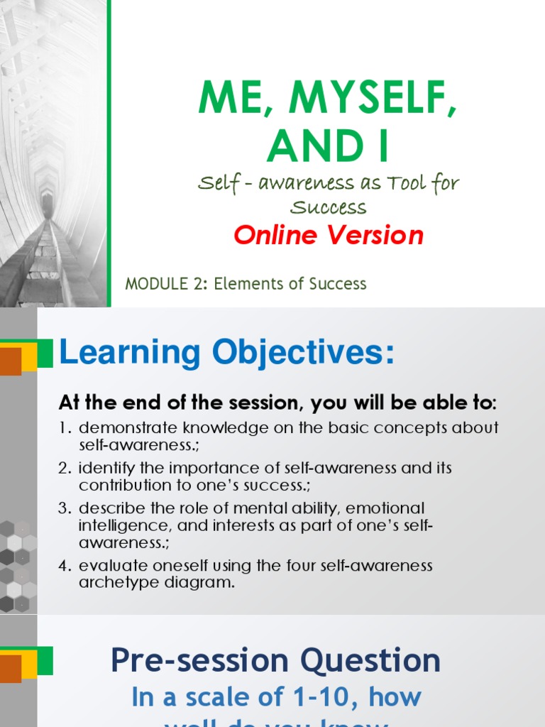 Understanding Yourself is the Key to Success: A Comprehensive Guide on ...
