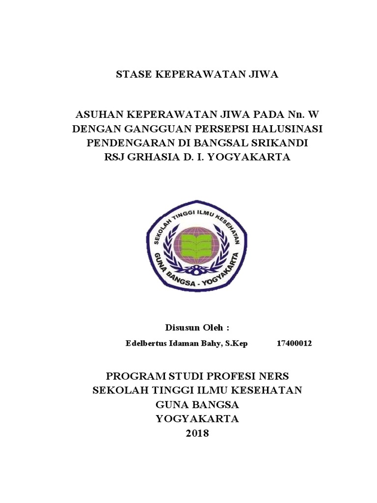 Stase Keperawatan Jiwa | PDF