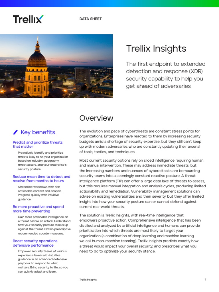 Trellix Insights: Key Benefits | PDF | Computer Security | Security