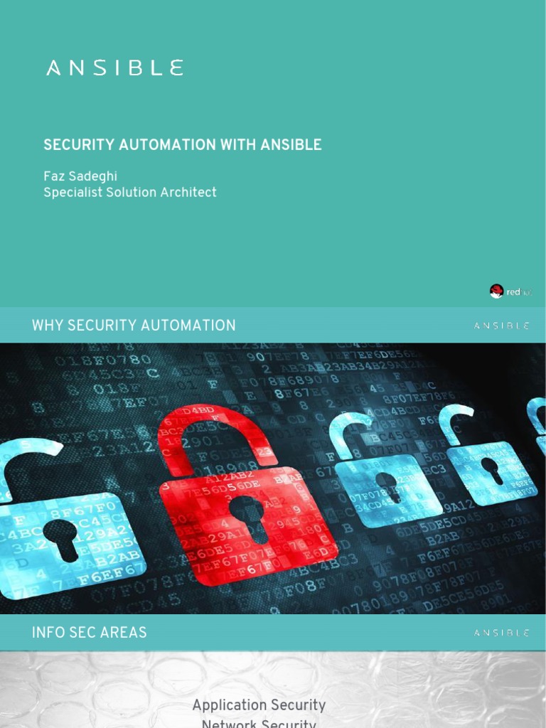Security Automation With Ansible | PDF | Secure Shell | Computer Engineering