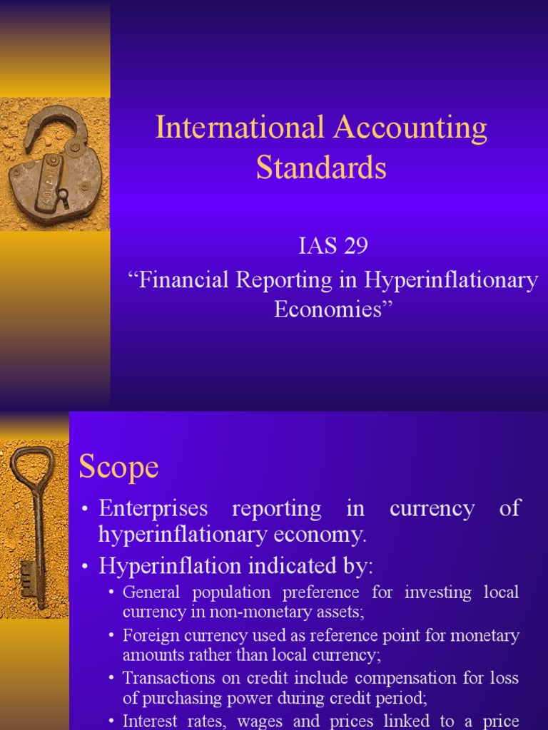 IAS 29 - Notes | PDF | Historical Cost | Income Statement