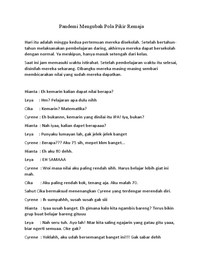 Naskah B.Indo SMP | PDF