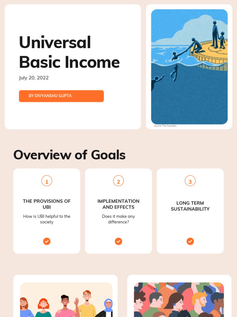 Universal Basic Income Presentation | PDF