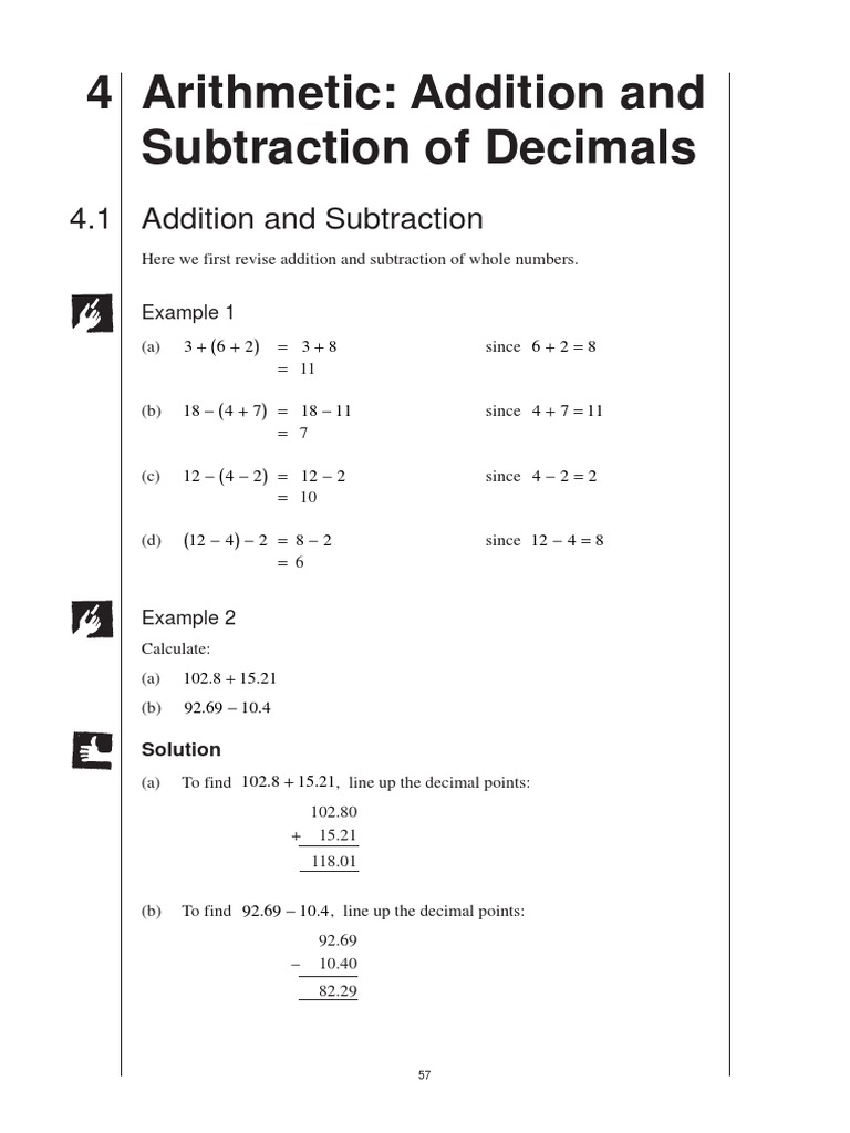 Unit 4 - Decimals | PDF