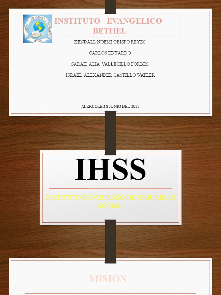 IHSS | PDF | Bienestar | Honduras