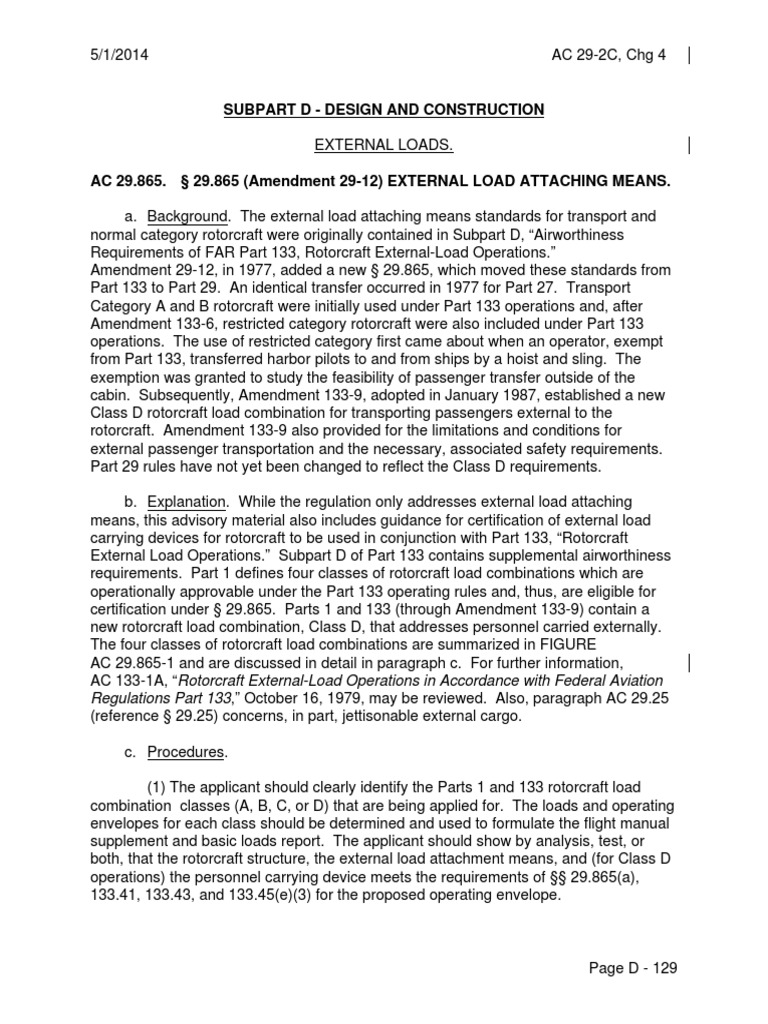 Pages From AC 29-2C - Certification of Transport Category Rotorcraft ...