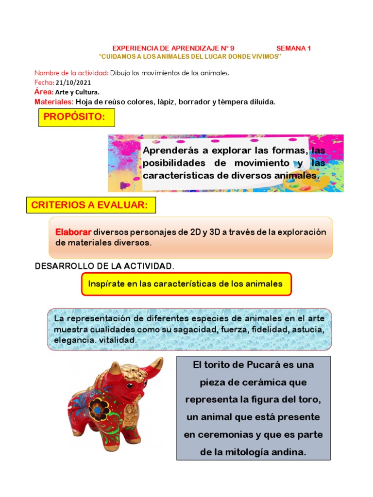 Ficha de Hoy - Arte y Cultura | PDF