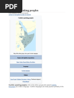 Cushites: Origins and Impact in Kenya | PDF | Kenya | Horn Of Africa