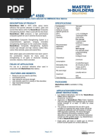 Technical Data Sheet Masterbrace 2200 | PDF | Concrete | Epoxy