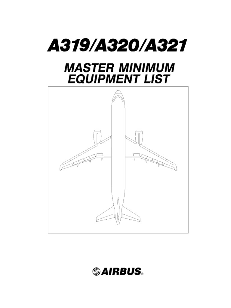 A320 Gfa CFM Mmel | PDF | Finance & Money Management | Technology ...
