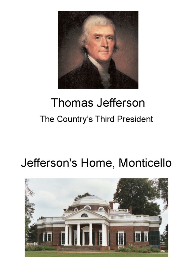 Jefferson's Presidency and Accomplishments | PDF | Louisiana Purchase ...