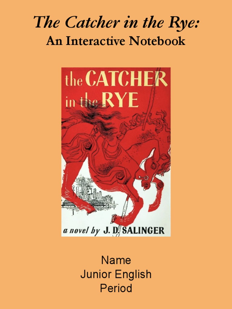Interactive Notebook The Catcher in The Rye | PDF