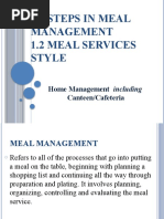 Meal Management Module Version 2 | PDF | Menu | Meal