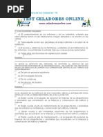 Examen Consolidacion Celadores Sespa | PDF | Hospital | Enfermería