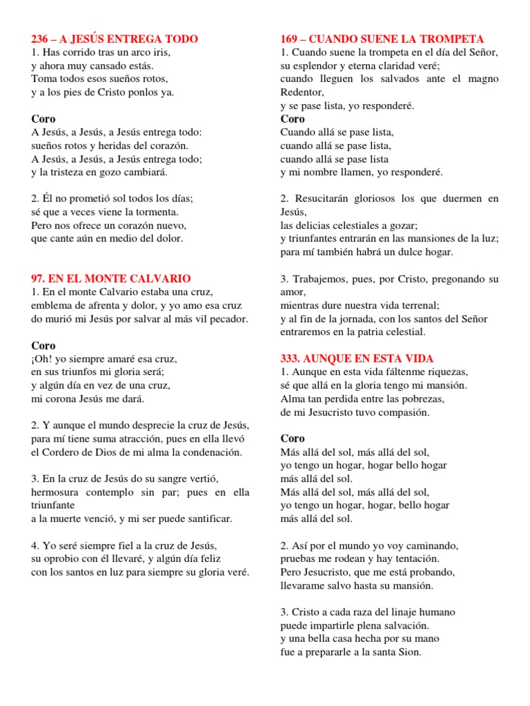 Himnos Adventistas | PDF | Cristo (título) | Jesús