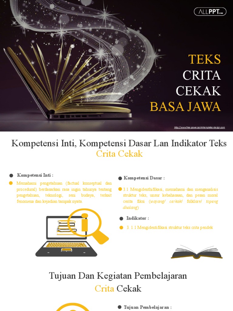 Struktur Teks Cerkak | PDF