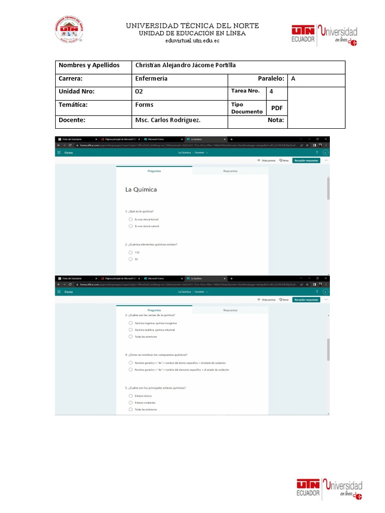 Christian J Á Come Forms | PDF