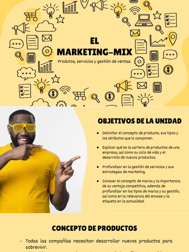 Unidad Tres El Marketing-Mix | PDF | Producto (Negocio) | Marketing