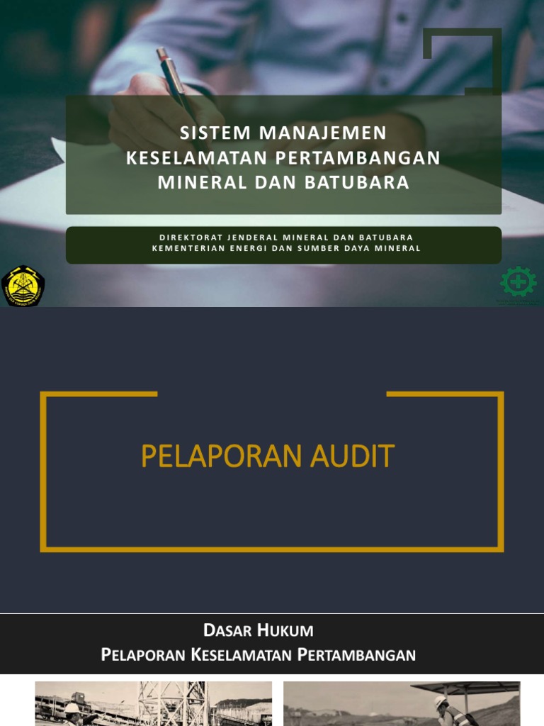 SMKP Minerba - Pelaporan Audit | PDF