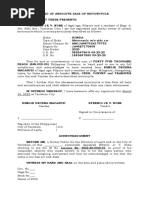 (BIR Form 1706) Capital Gains Tax Returm | PDF | Capital Gains Tax | Taxes