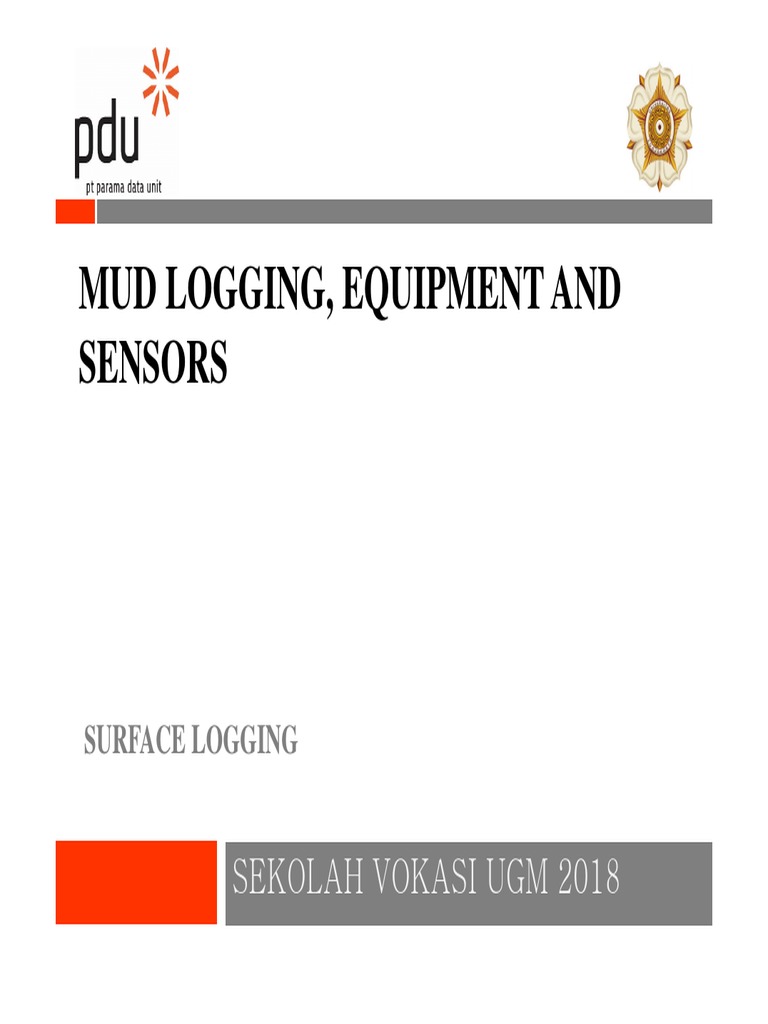 Mud Logging, Equipment Dan Sensor | PDF