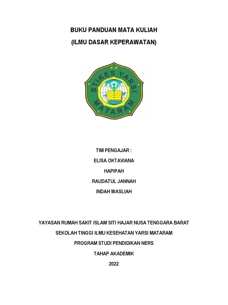 Buku Panduan Mata Kuliah RPS Idk | PDF