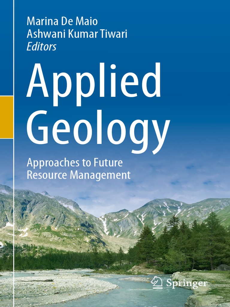 Marina de Maio Editor, Ashwani Kumar Tiwari Editor Applied Geology | PDF | Hydrogeology | Aquifer