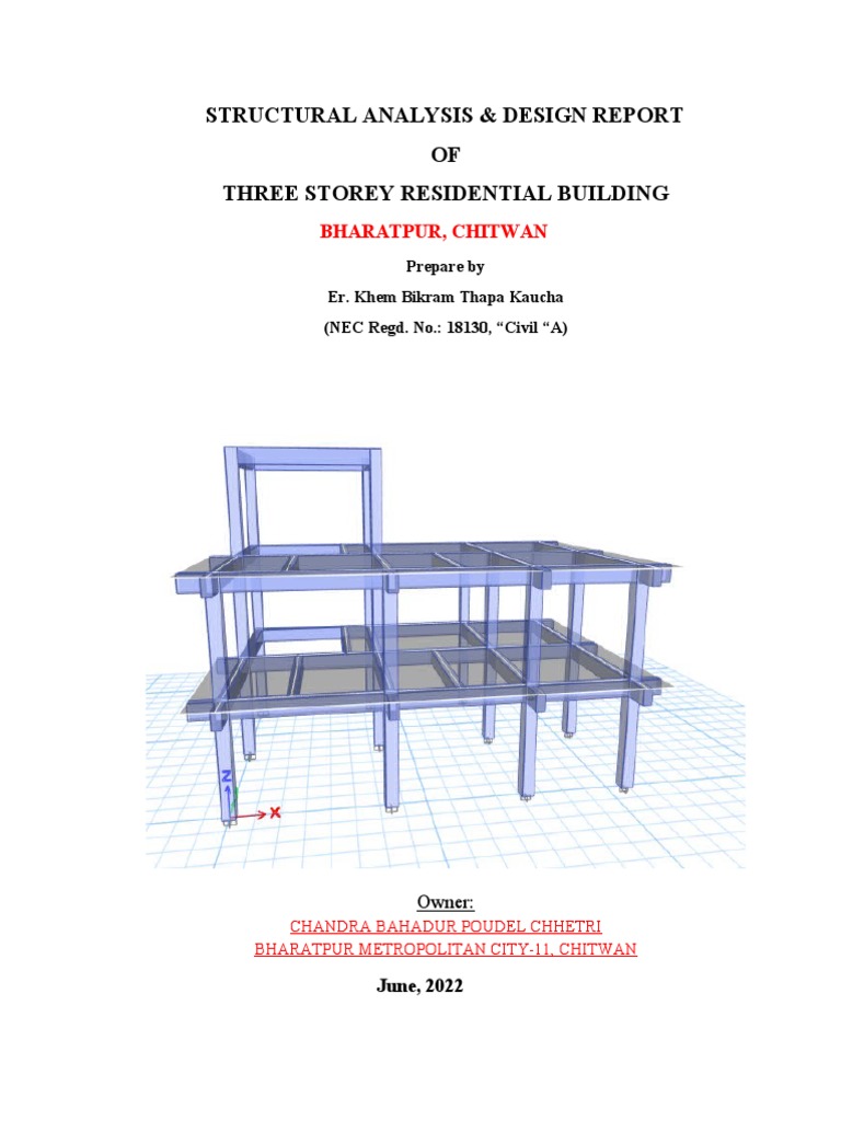 STRUCTURAL ANALYSIS Report | Download Free PDF | Strength Of Materials ...