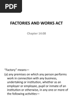 Factories and Machinery Act 1967 (FMA 1967) | PDF