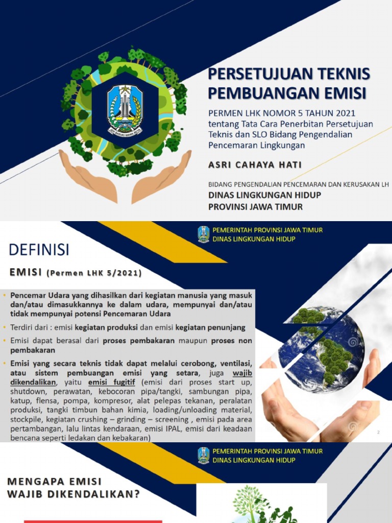 Pertek Emisi Permen LHK 5-2021 Ok | PDF