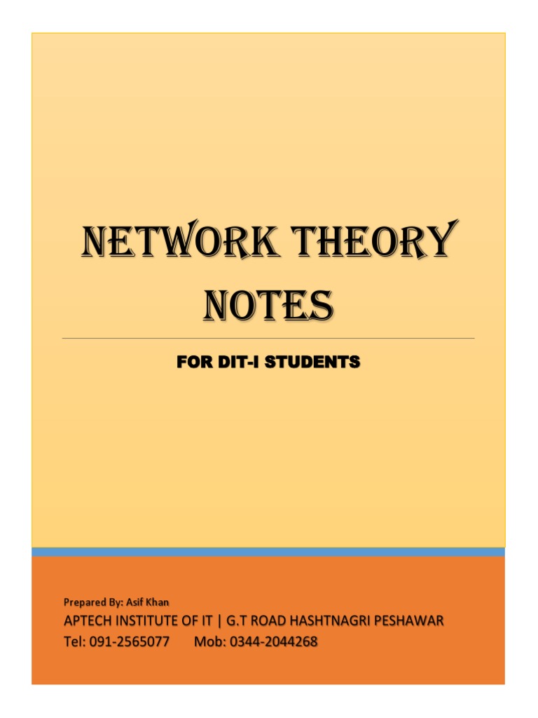 Network Notes (DIT) | PDF | Network Topology | Computer Network