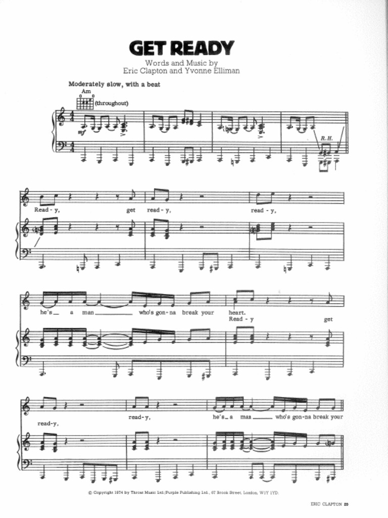 Eric Clapton - Get Ready | PDF
