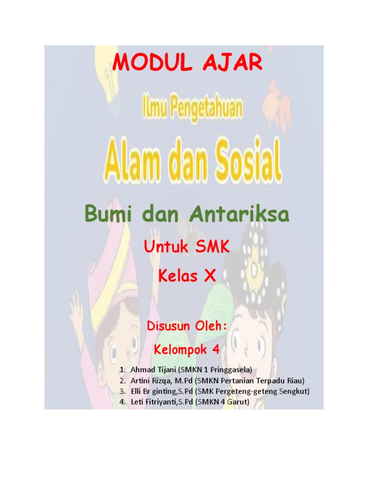 Modul Ajar Bumi Dan Antariksa | PDF
