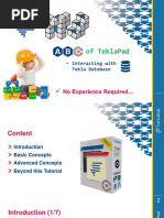 Tekla Basic Manual PDF | PDF