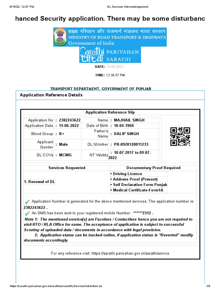 DL Services Acknowledgement | PDF | Computing | Cyberspace