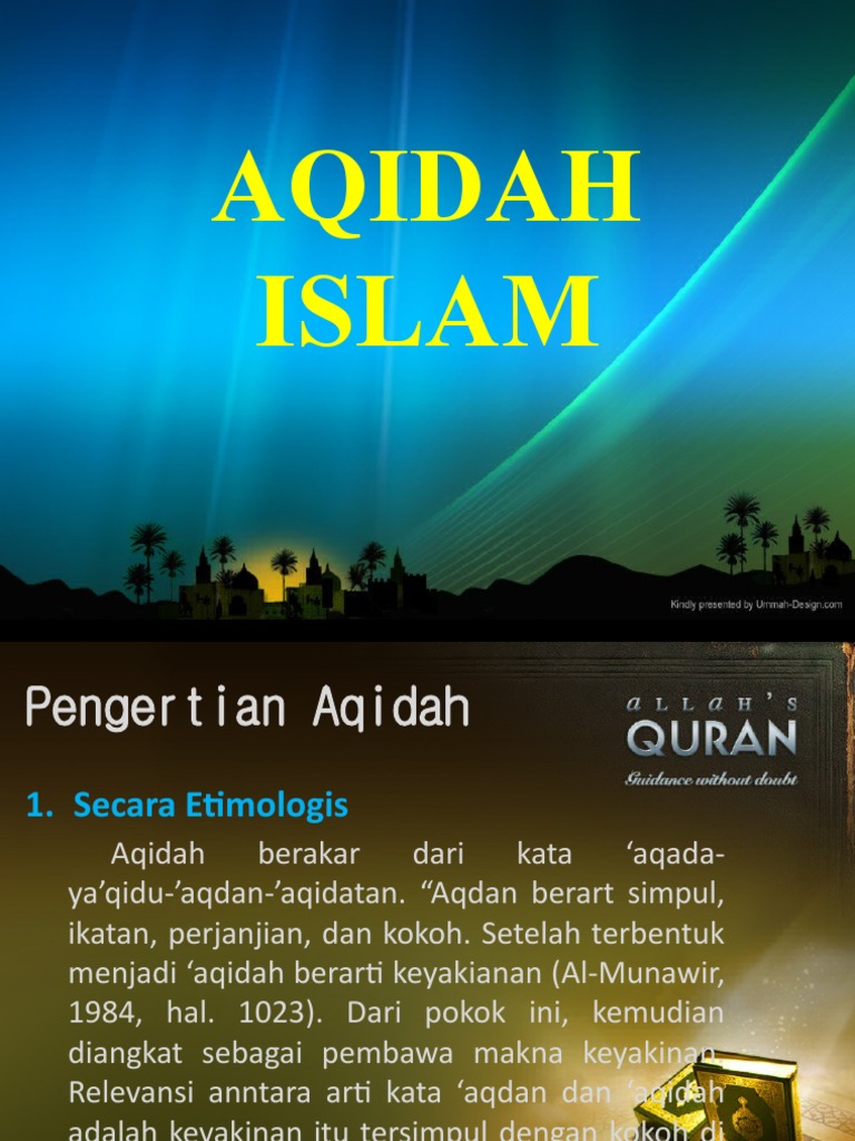 Aqidah Islam | PDF
