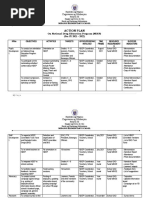 Action Plan On Ok Sa Deped 2019-2020 | PDF | Public Sphere