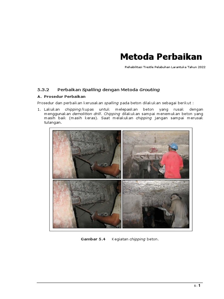Metode Grouting | PDF