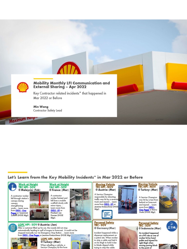 2022 Apr Mobility Monthly LFI One Pager-Contractor | PDF | Vehicles ...