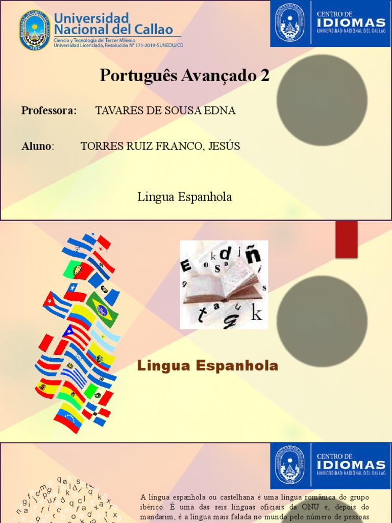 Lingua Espanhola | PDF | Espanhol (idioma) | Espanha