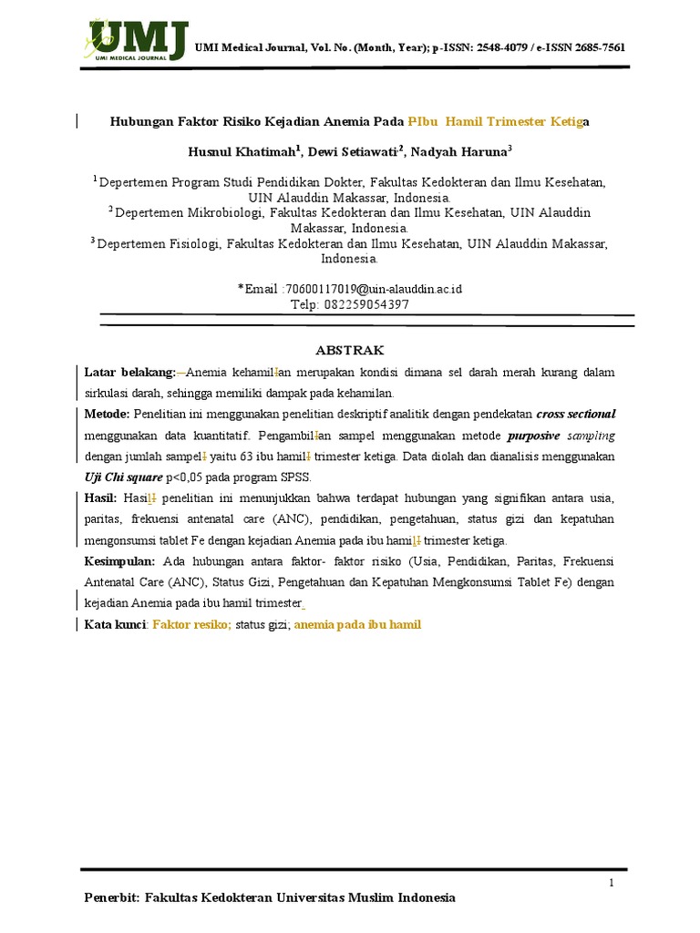 Copy Editor To Author (Husnul Khatimah) | PDF