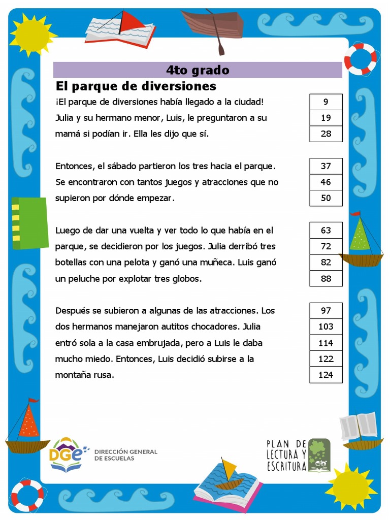 Diversión en el parque de atracciones | PDF