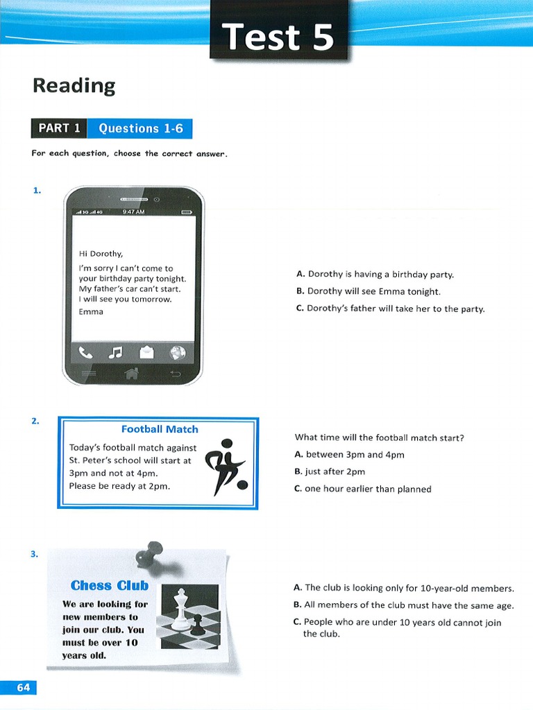 Test-5 Ket | PDF
