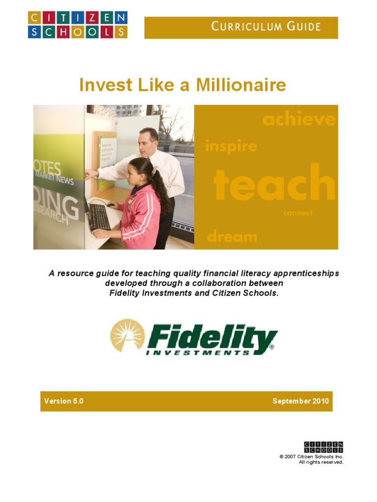 Invest Like A Millionaire With Fidelity Investments | PDF | Lesson Plan ...