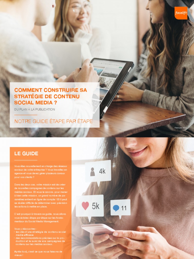 Social Media Content Plan FR | Descargar gratis PDF | Études sur la culture populaire et les ...