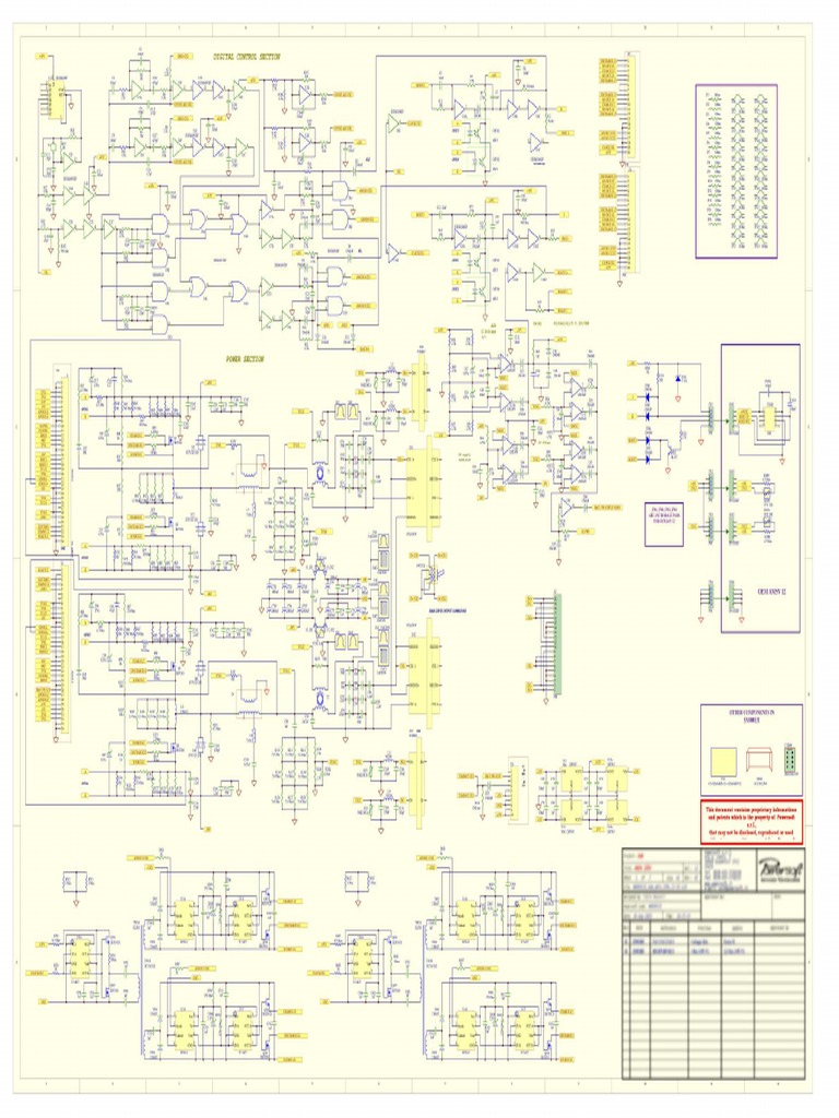 Powersoft Amplifier Board 725 | PDF