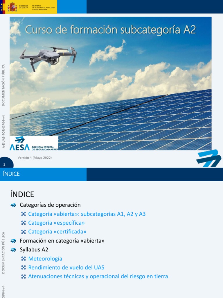 Curso de Formacion de Drones A2 | PDF | Herida | Ciclones tropicales