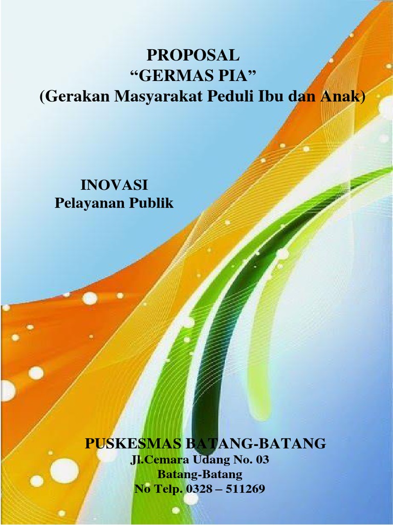 Inovasi GERMAS PIA untuk Kesehatan Ibu dan Anak | PDF | Ilmu Sosial ...