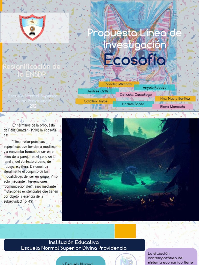 Presentación Ecosofia | PDF | Sustentabilidad | Subjetividad